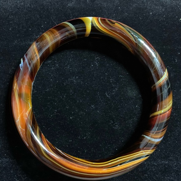 Jewelry | Vintage Marble Bangle | Poshmark